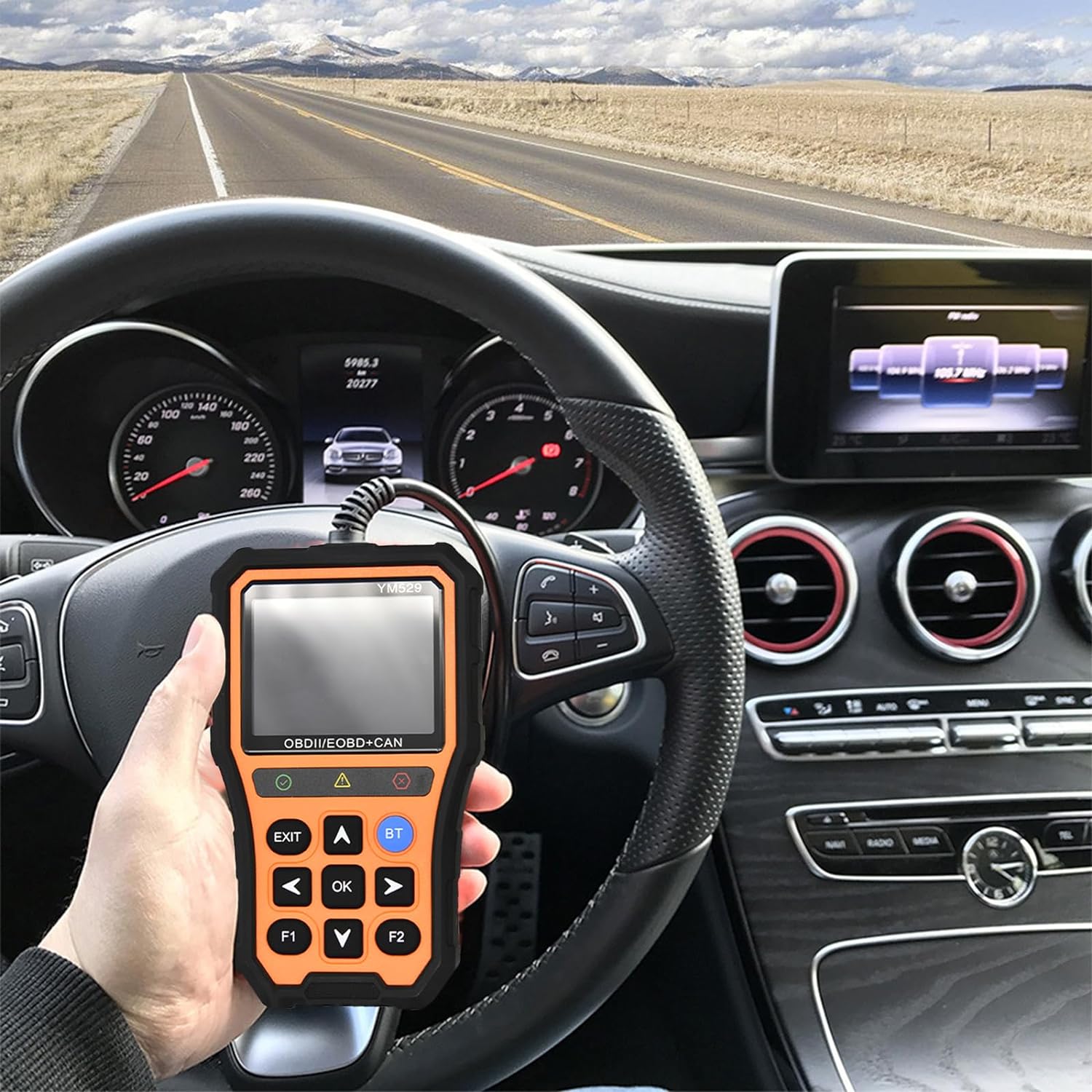 Diabit YM529 Universal OBD2 Scanner Diagnostic Tool – Multifunctional ...